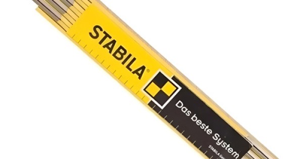 Metro Carpintero Plegable Madera Stabila 2 Metros Ferrejido - METROSTA